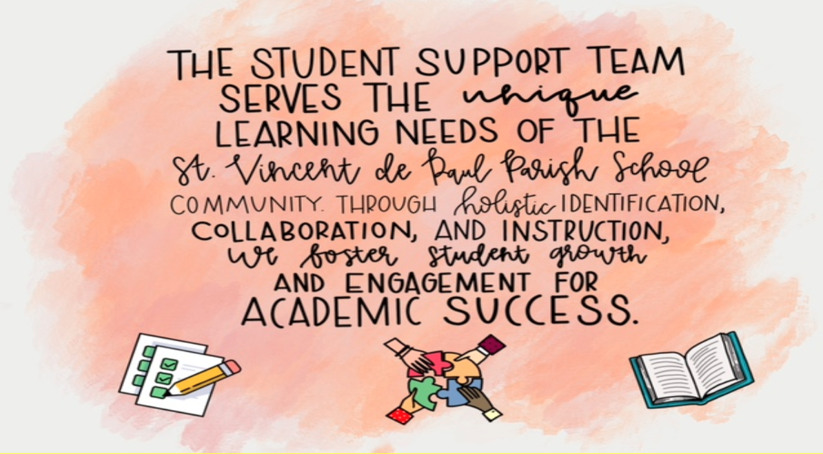 Student Support - Saint Vincent de Paul Parish School
